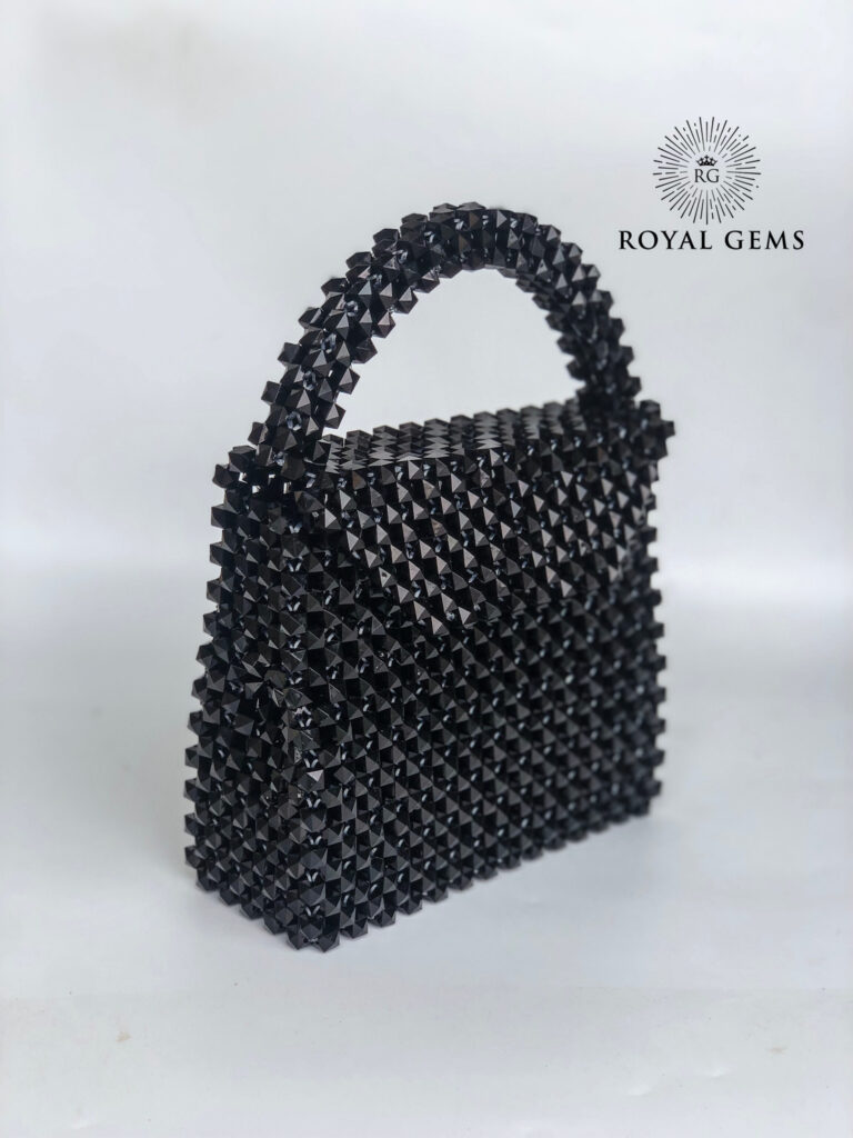 Black Bead Bag - Royal Gems Global